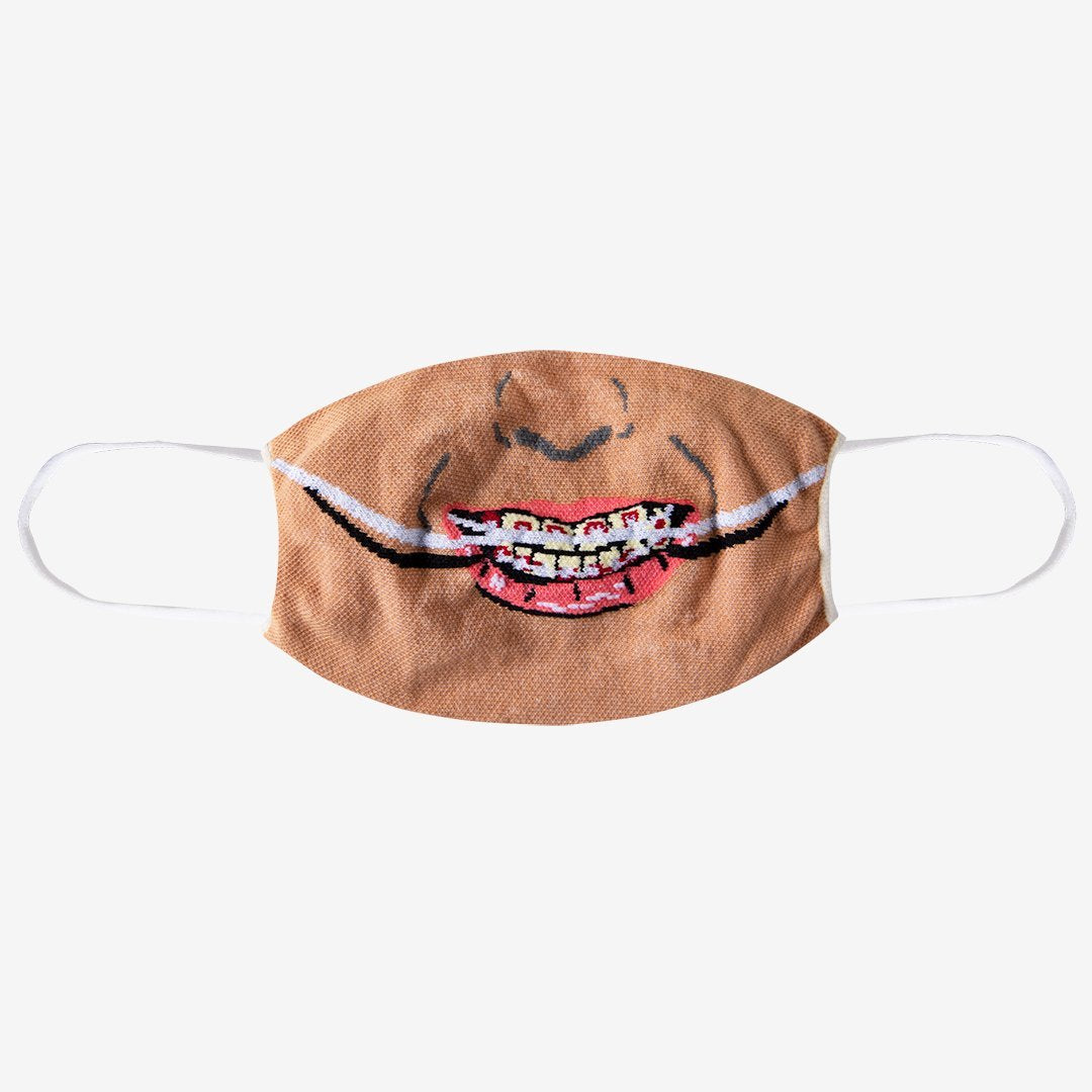 The Brace Face Funny Nerd Face Mask – BooSocki®